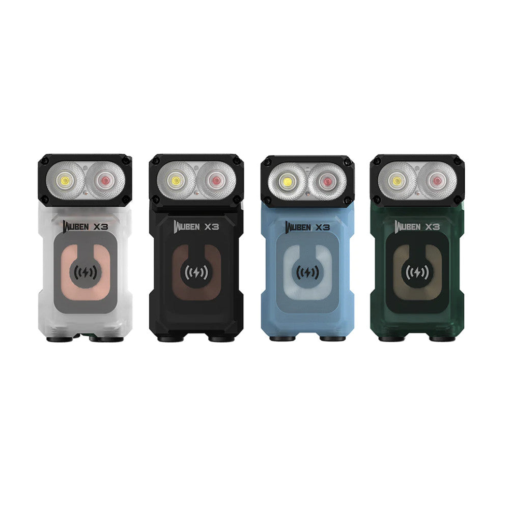 Wuben X3 700 Lumen Wireless Rechargeable High CRI EDC Flashlight - 120 ...