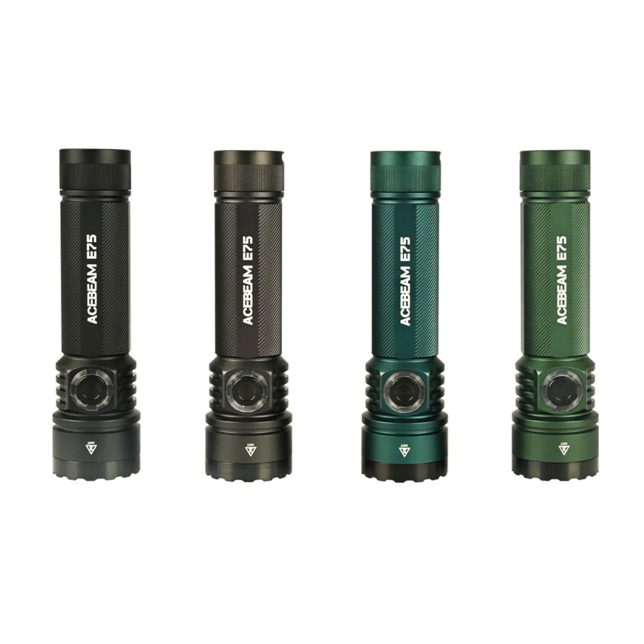 AceBeam E75 4500 Lumen Rechargeable High Performance Flashlight - 260 ...